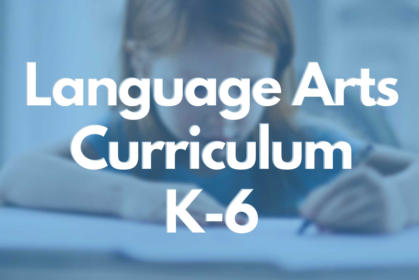 Sample Language Arts Curriculum for K-6 - Topsfield Schools